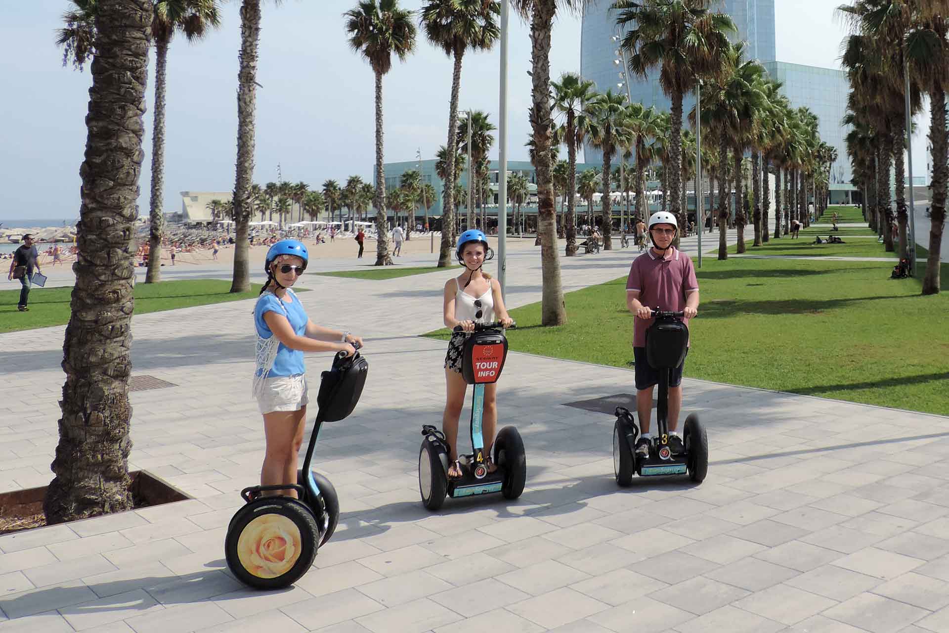 Beautiful Beach Tour - Barcelona Segway tours