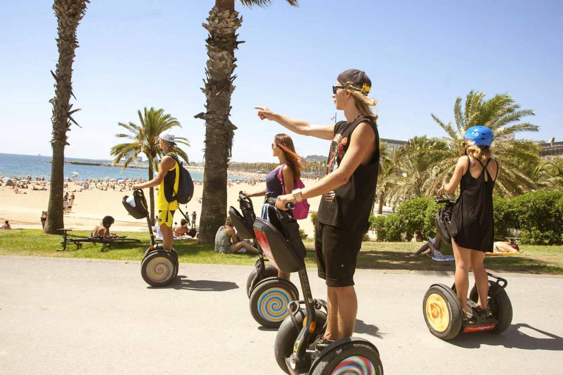 Beautiful Beach Tour - Barcelona Segway tours