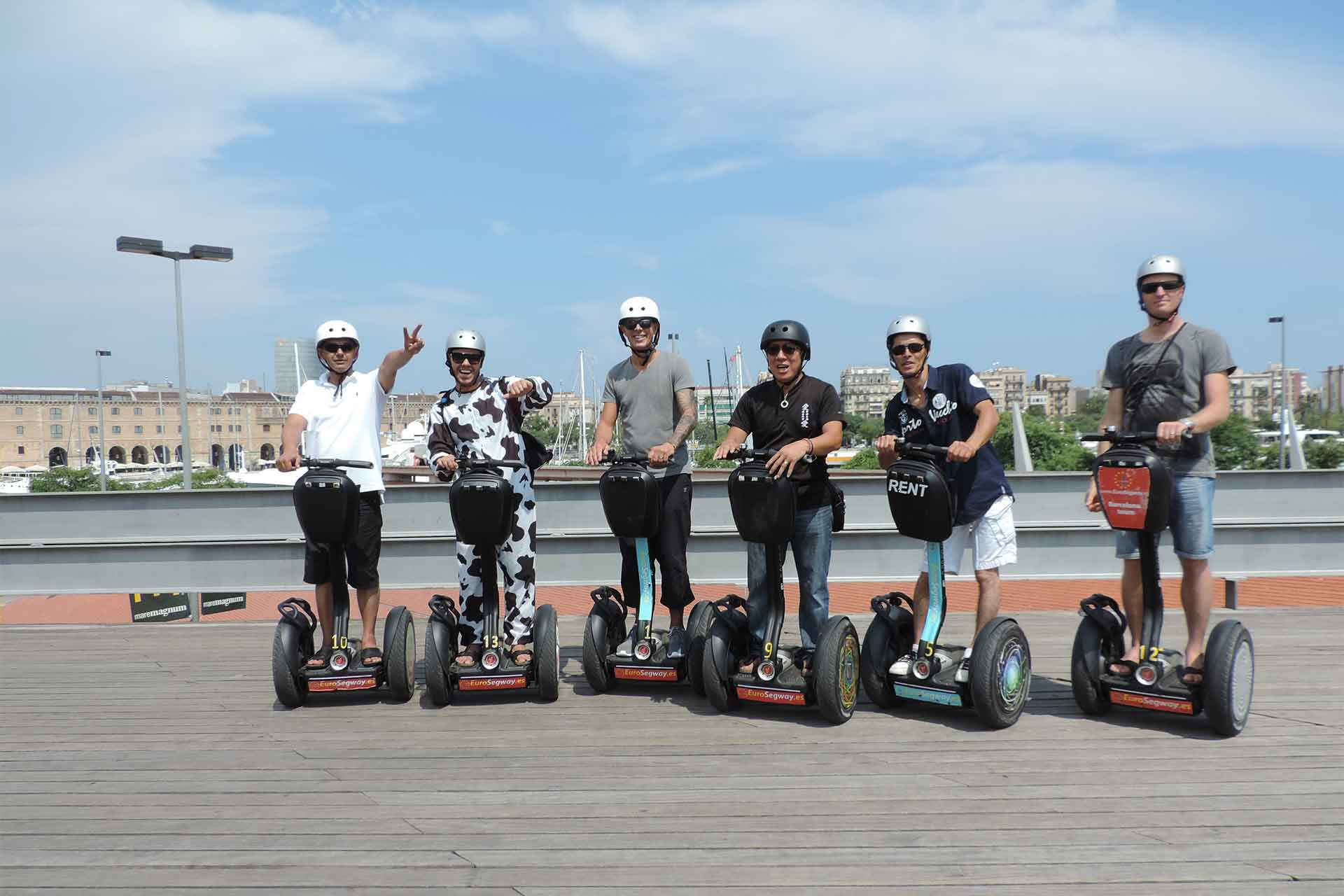 Two magical hours on Segway - Barcelona Segway tours